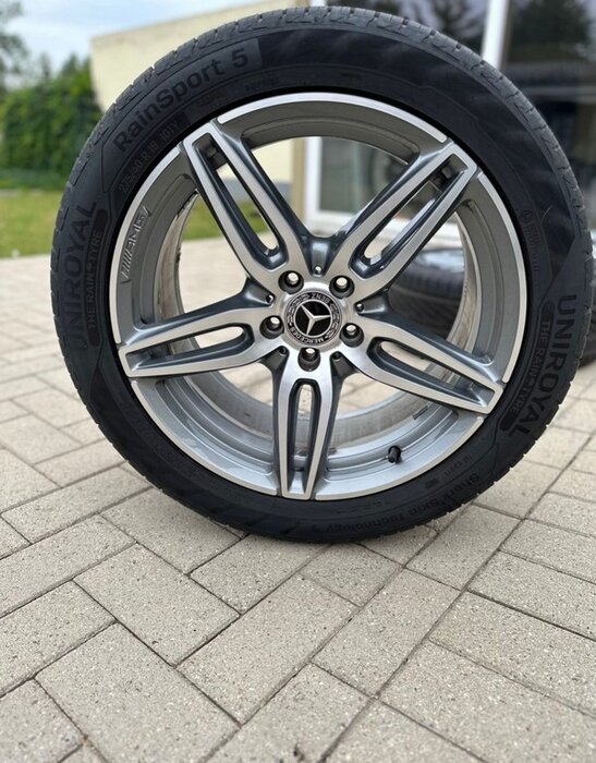 Set banden op alu velg UNIROYAL voor Mercedes-Benz AMG E en E classe ...